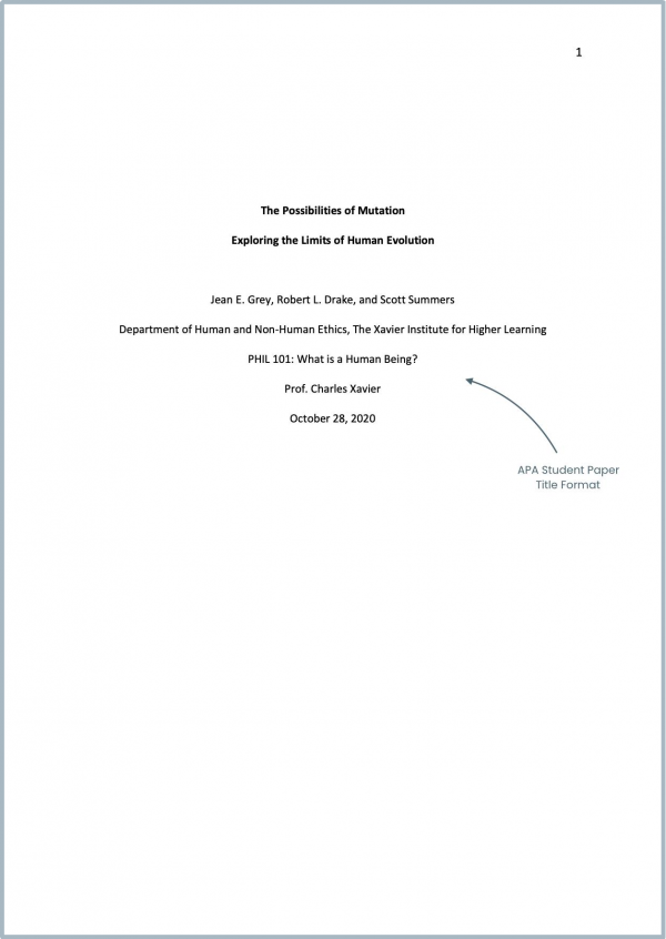 APA Format: Formatting Rules Explained - TypeCite