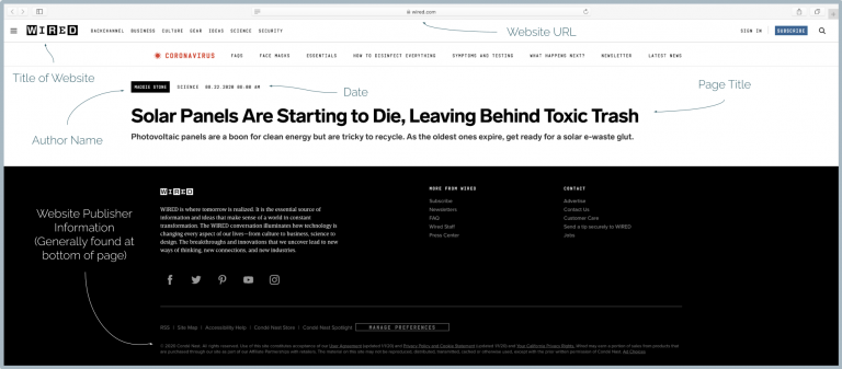MLA Webpage Citation: Free Citation Generator - TypeCite